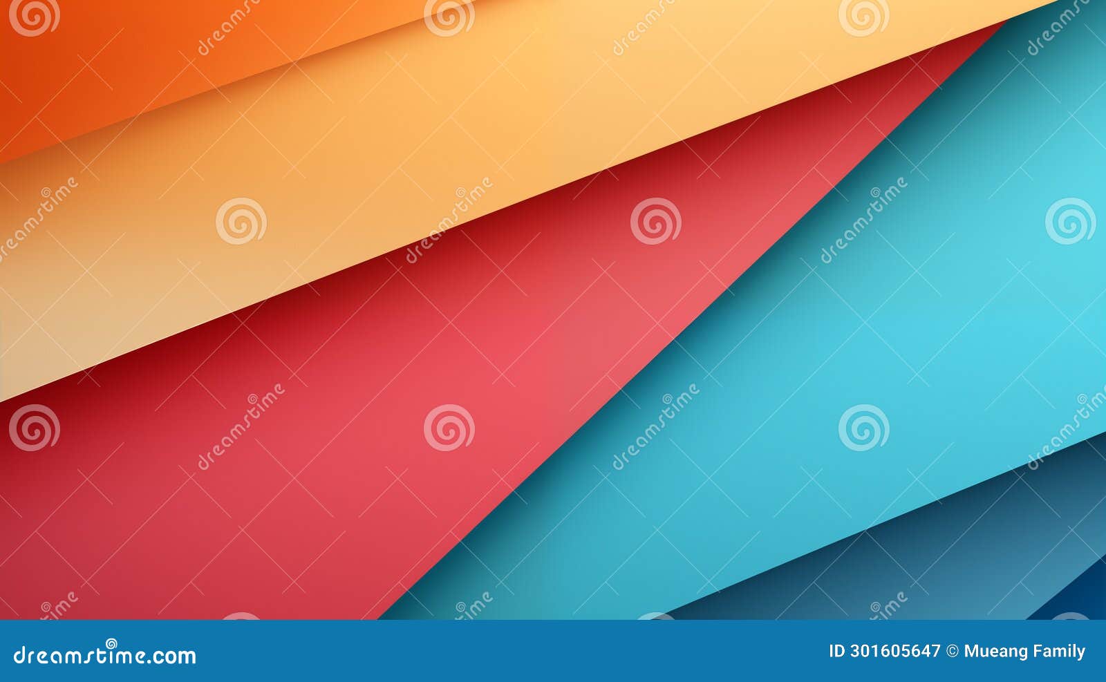 Colorful Paper Texture Overlap Layer Background Generative Ai Stock ...
