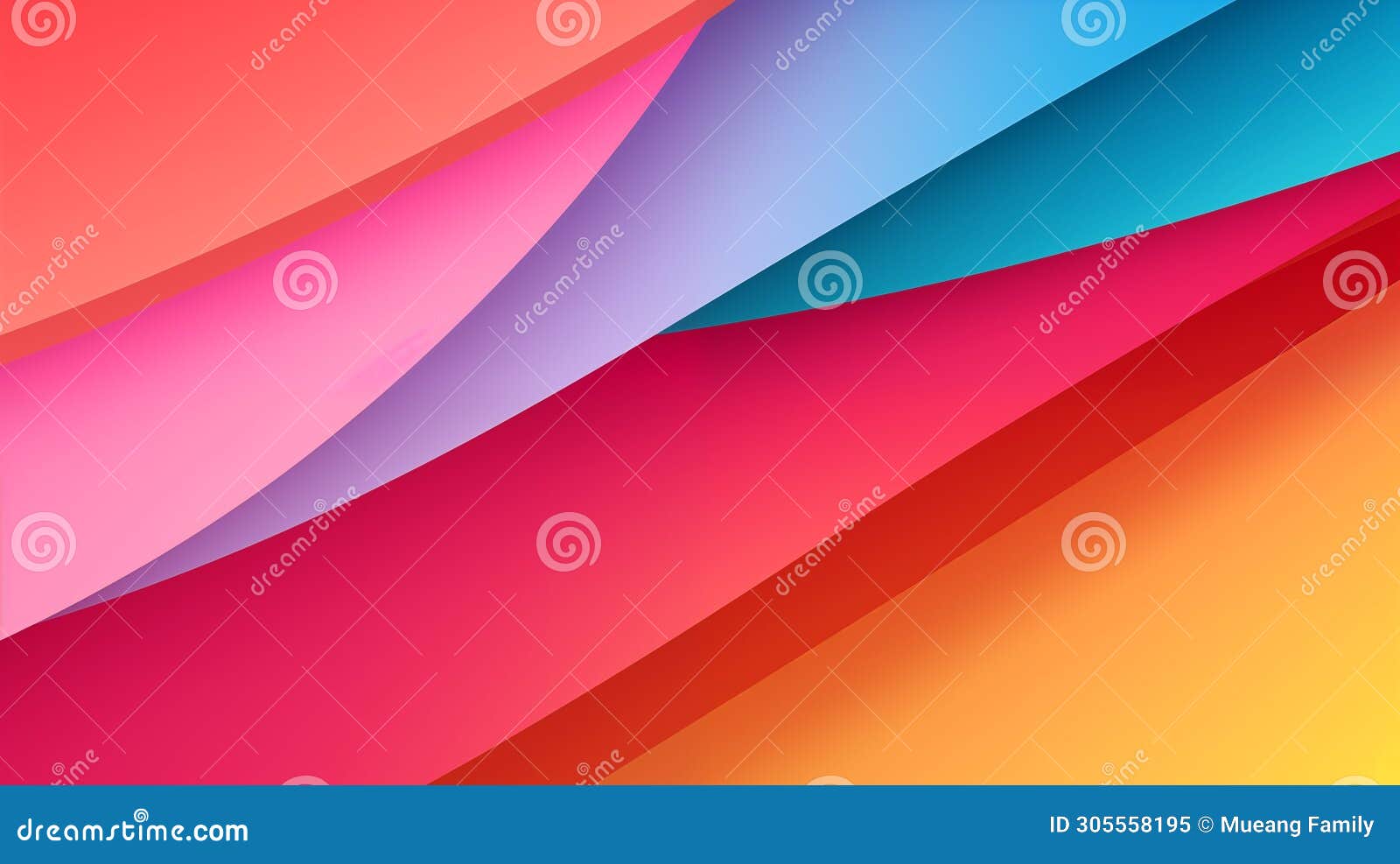 Colorful Paper Texture Overlap Layer Background Generative Ai Stock ...