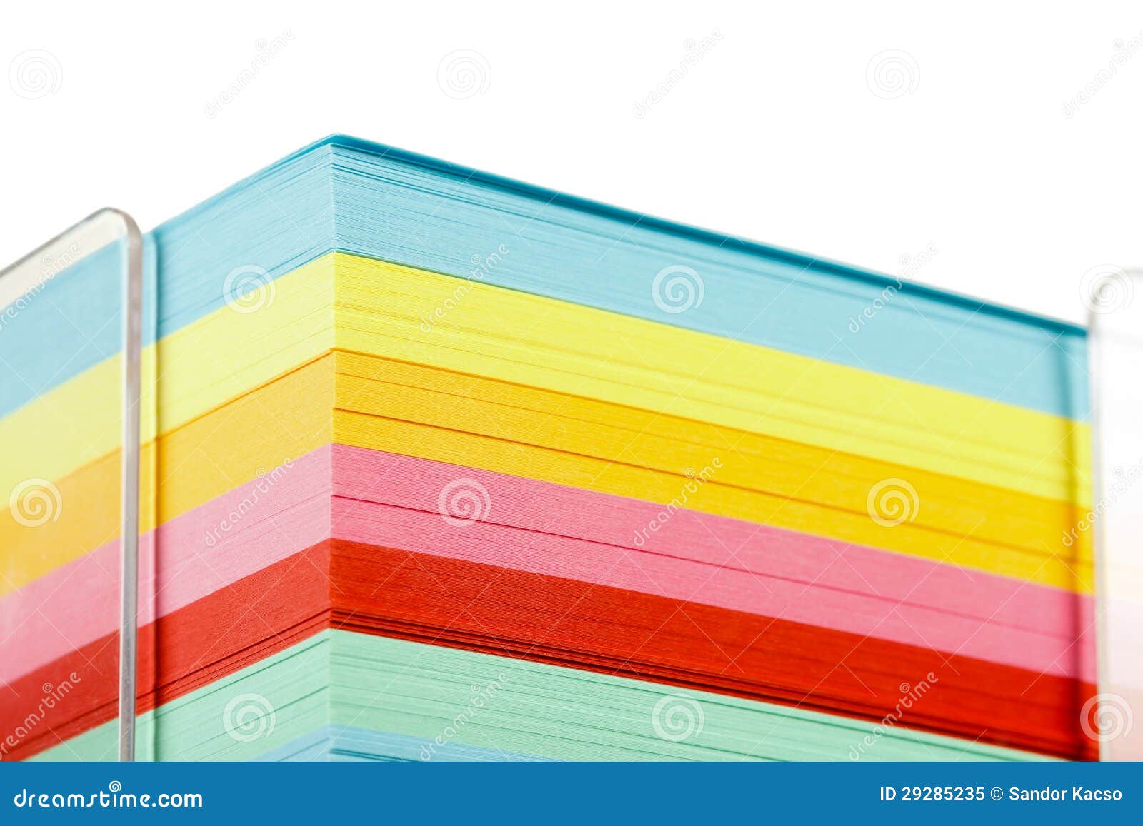 Colorful papers stock image. Image of paper, texture - 29285235