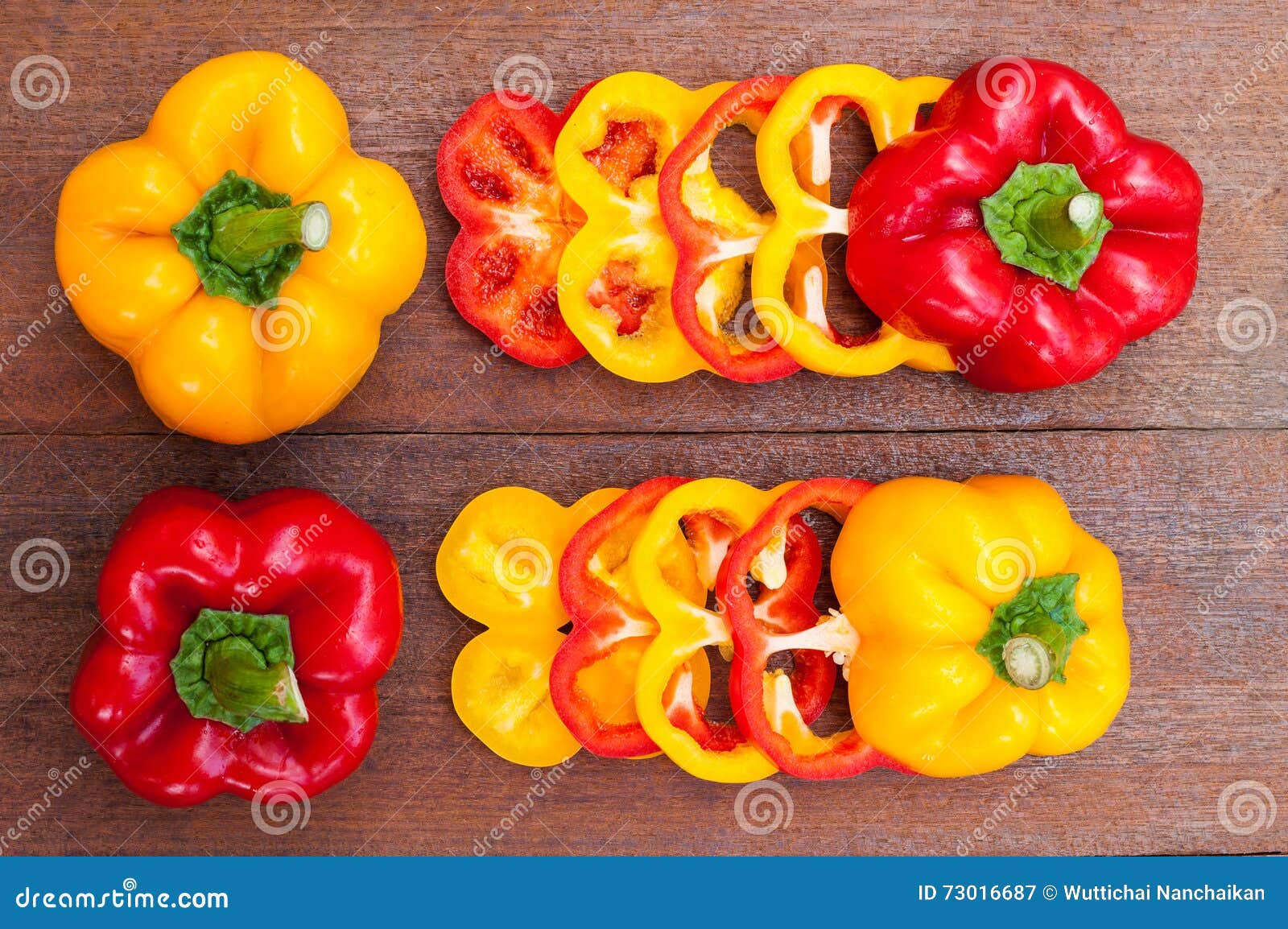 Colorful of paprika stock image. Image of healthy, ripe - 73016687