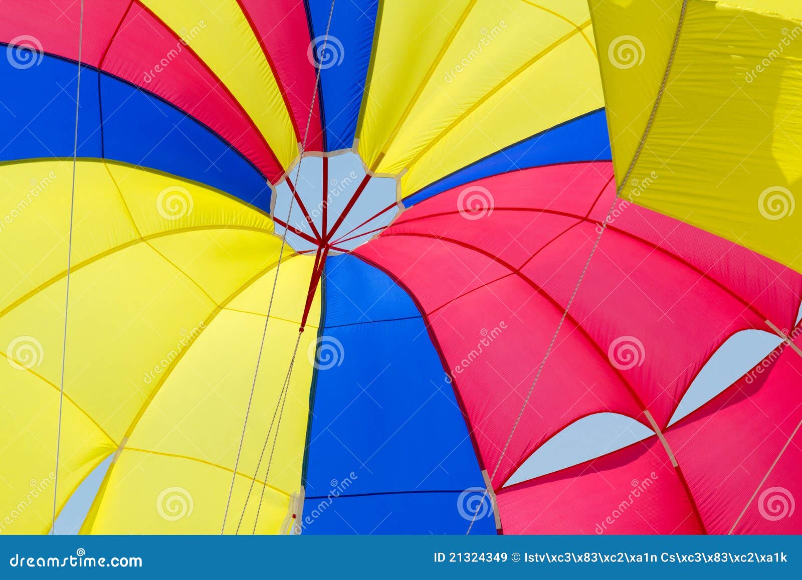 Colorful parachute stock image. Image of danger, risk - 21324349