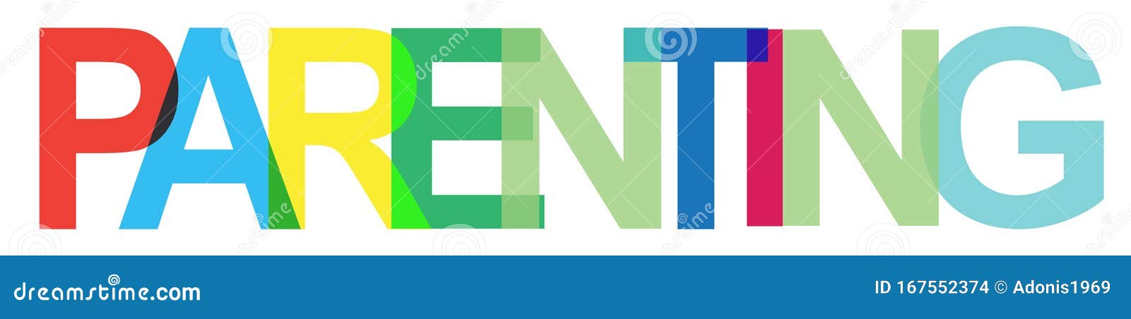 Colorful parenting stock illustration. Illustration of background ...