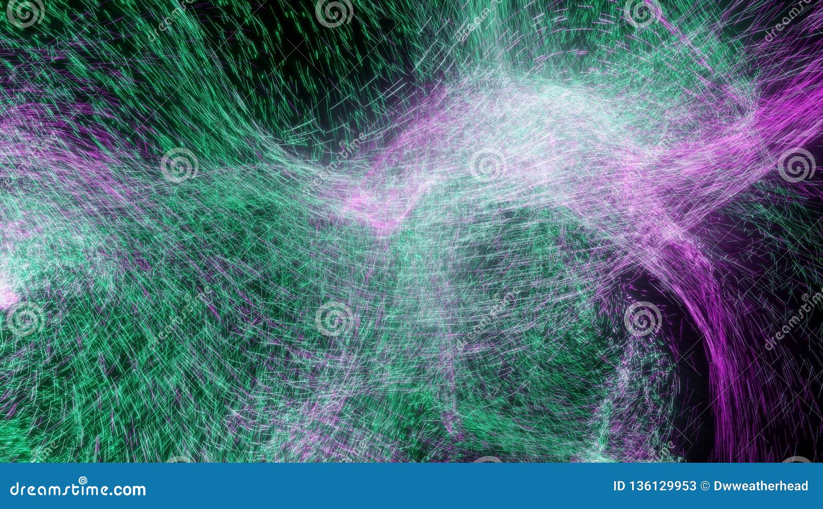 Colorful Particle Trails and Rays of Light with Interesting Patterns ...