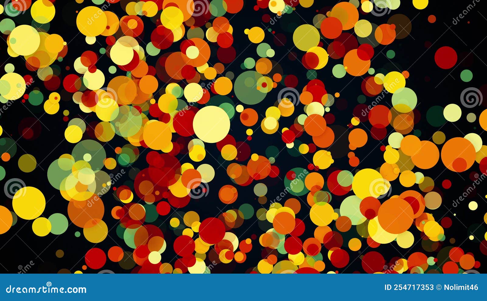 Colorful particles stock illustration. Illustration of screen - 254717353