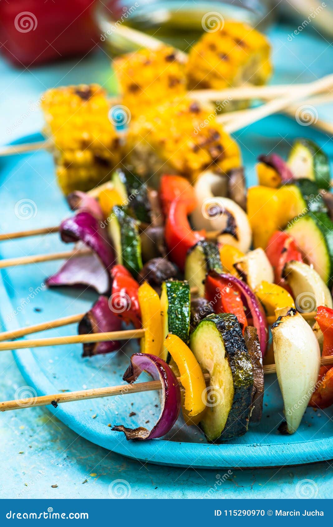 Colorful Party Food for Vegetarians Stock Photo - Image of fresh, copy ...