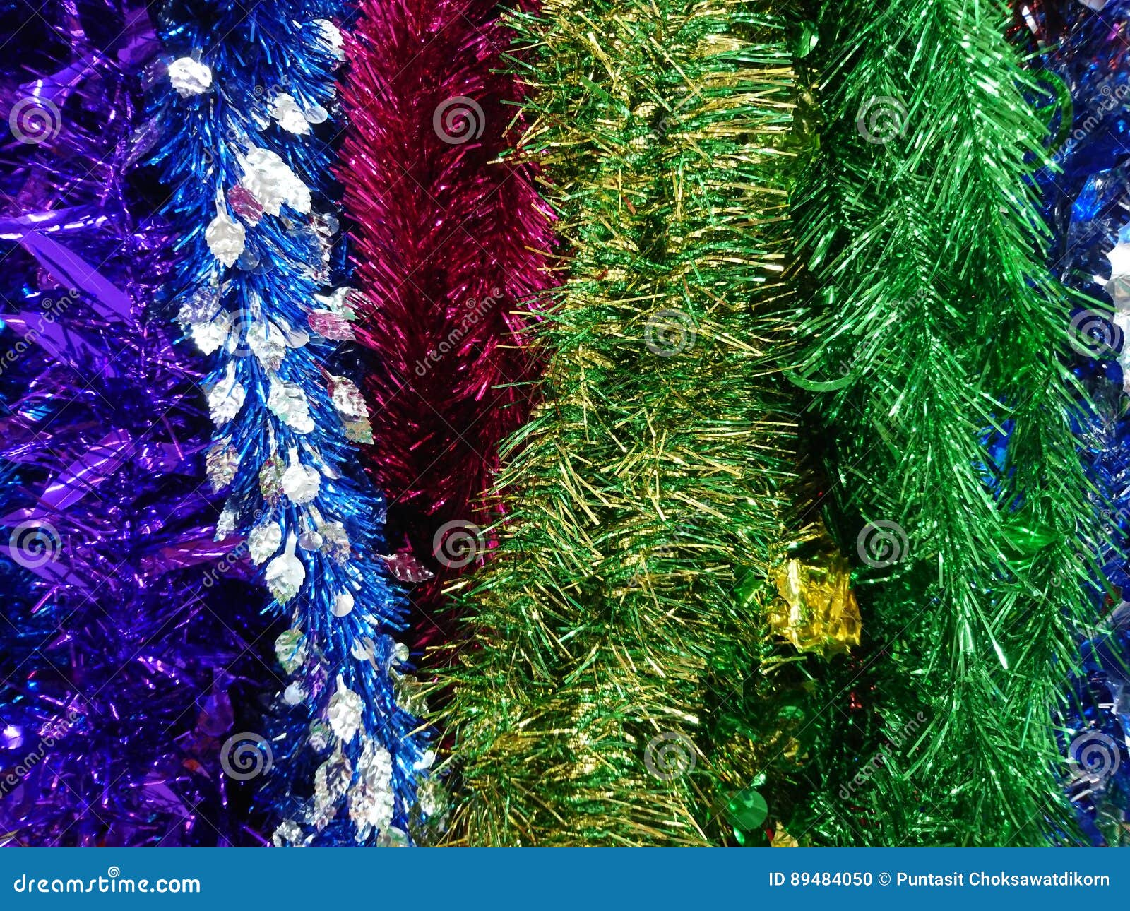 Colorful Party Streamers for Background Stock Photo - Image of abstract ...