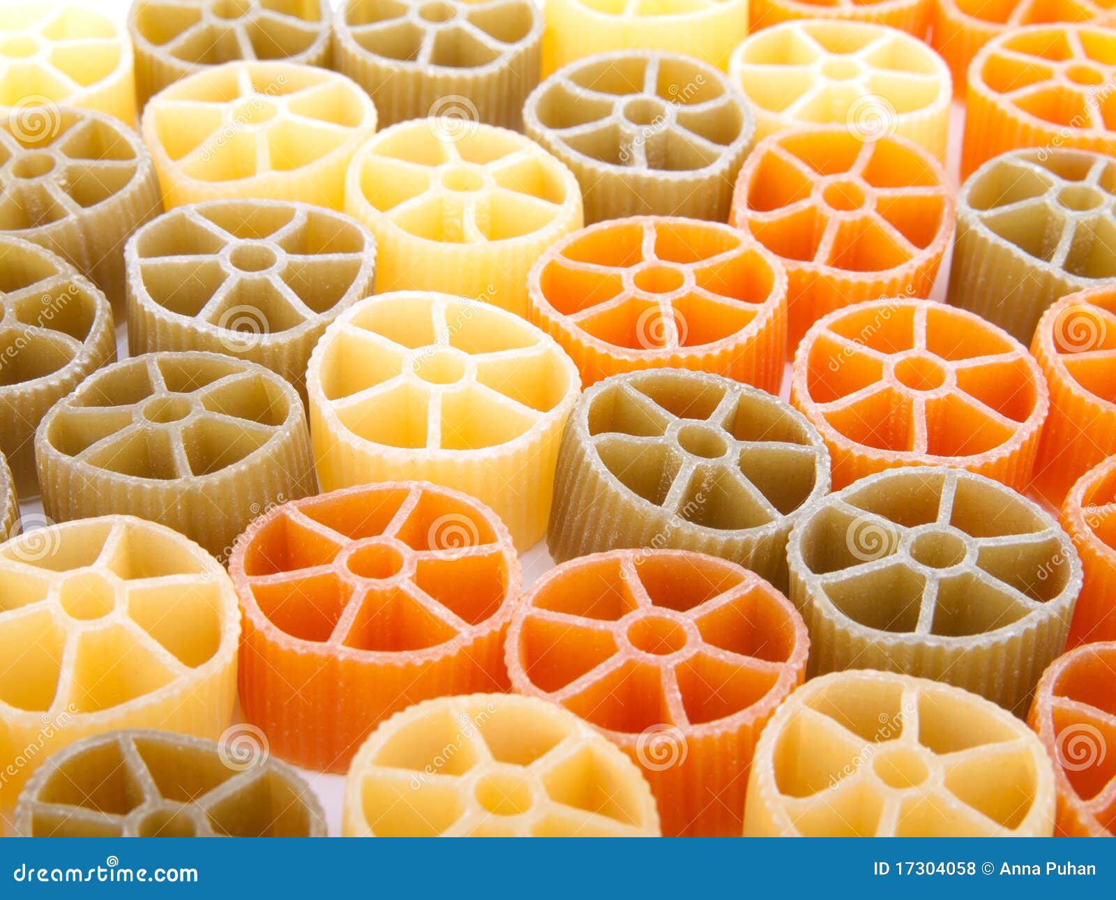 Colorful pasta stock photo. Image of cooking, closeup - 17304058