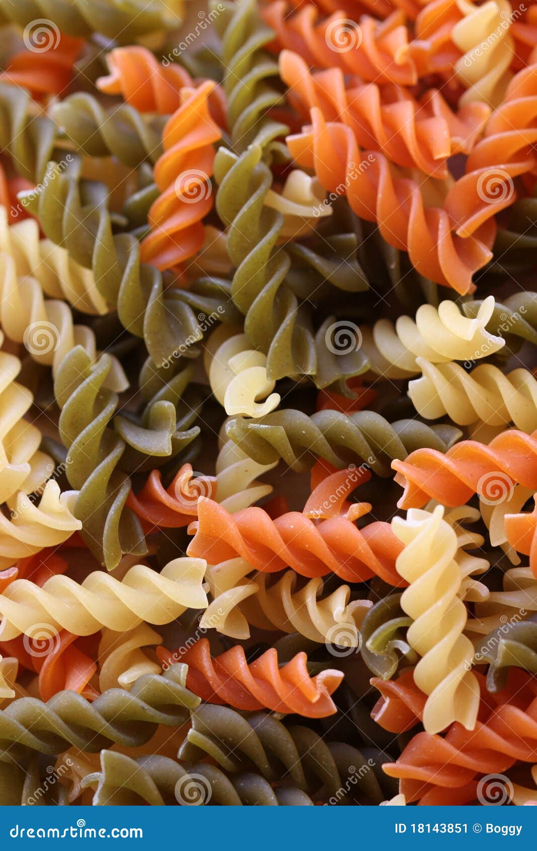 Colorful pasta stock image. Image of food, italy, colorful - 18143851