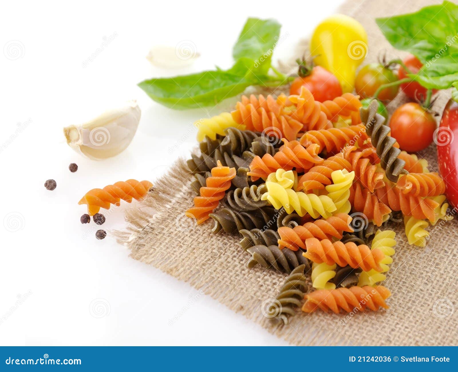 Colorful pasta stock photo. Image of macaroni, mediterranean - 21242036