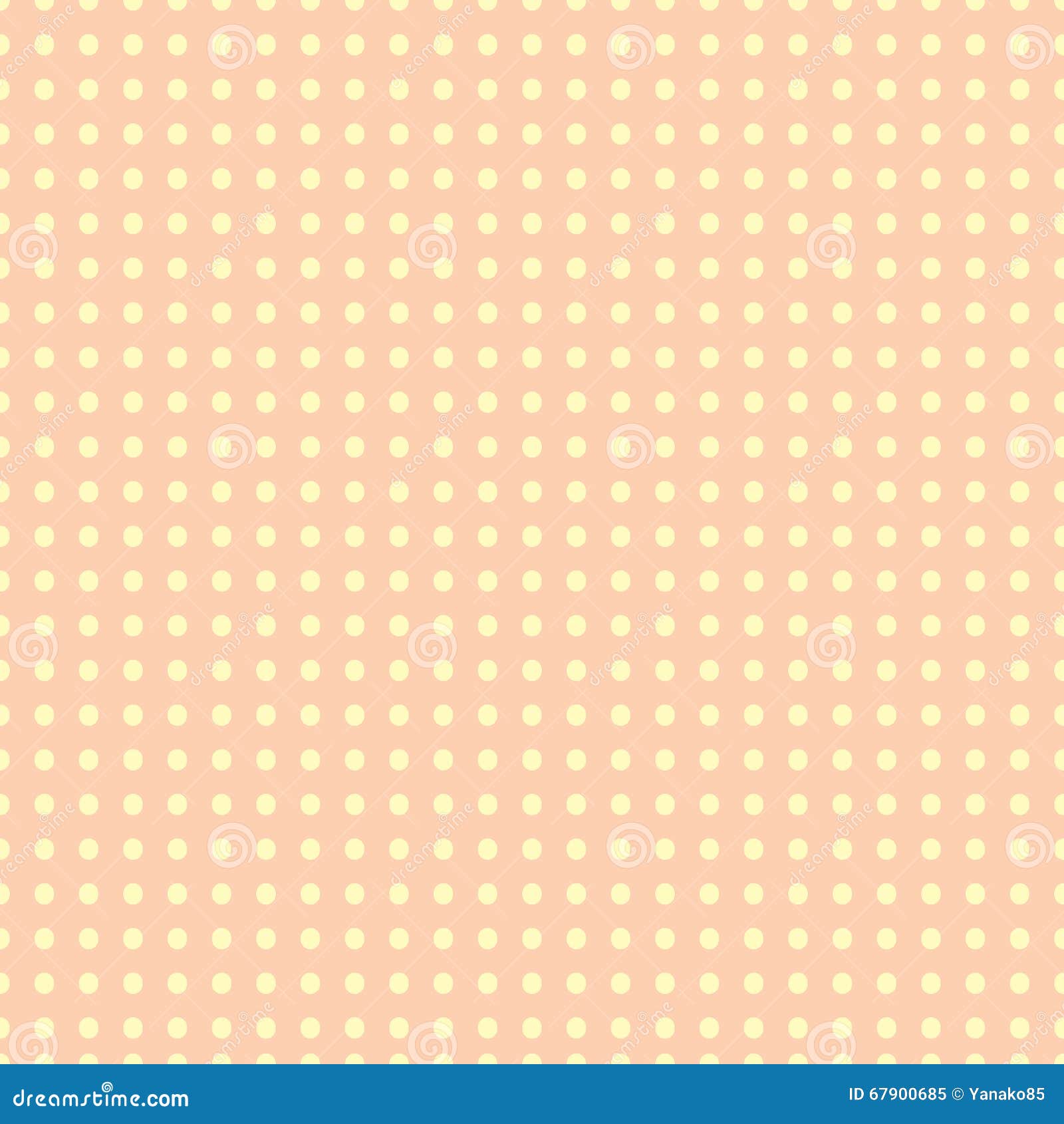 Colorful Pastel Dots Seamless Pattern. Stock Vector - Illustration of ...