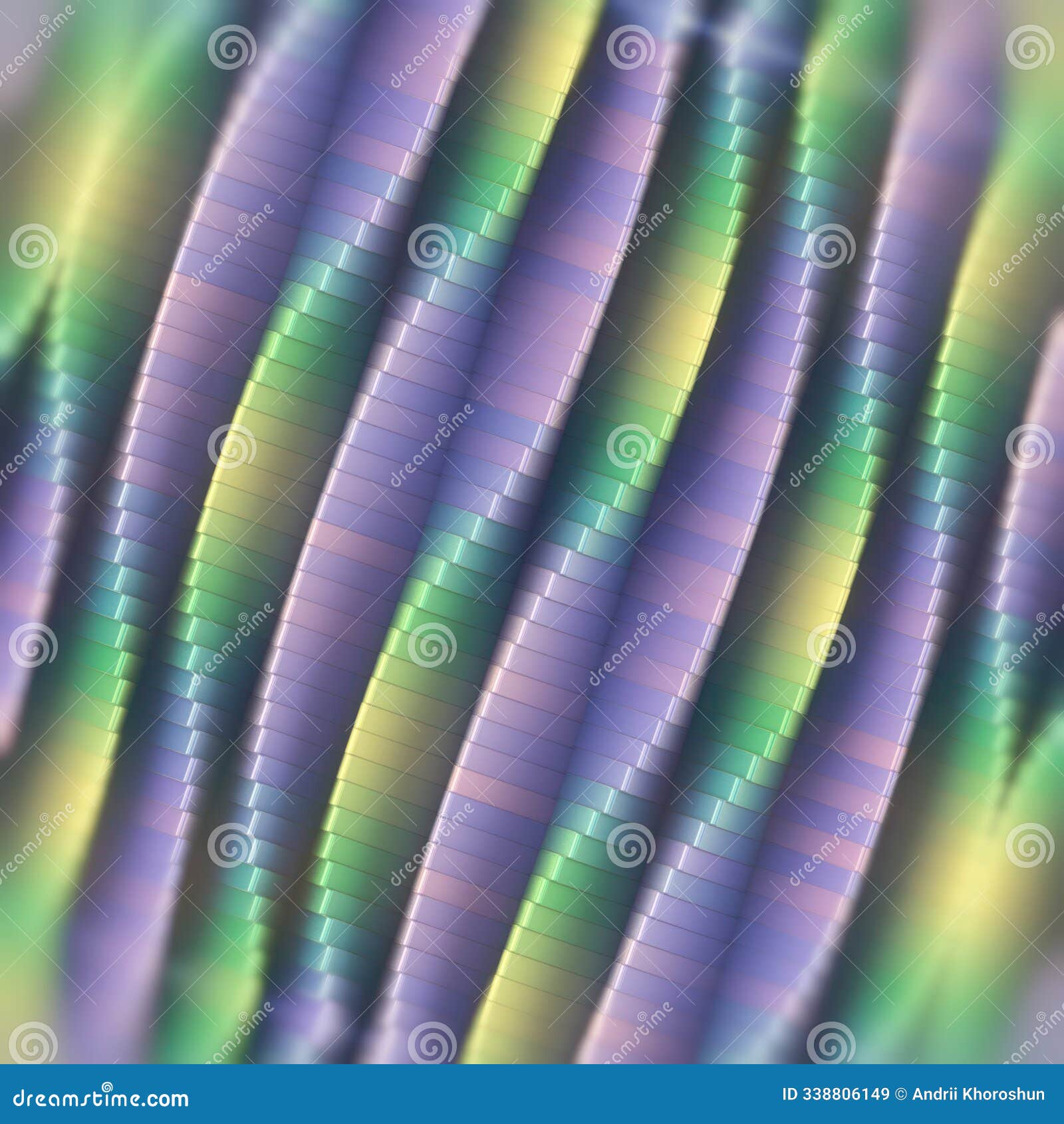 Colorful Background Consisting of Small Rectangular Blocks Forming a ...