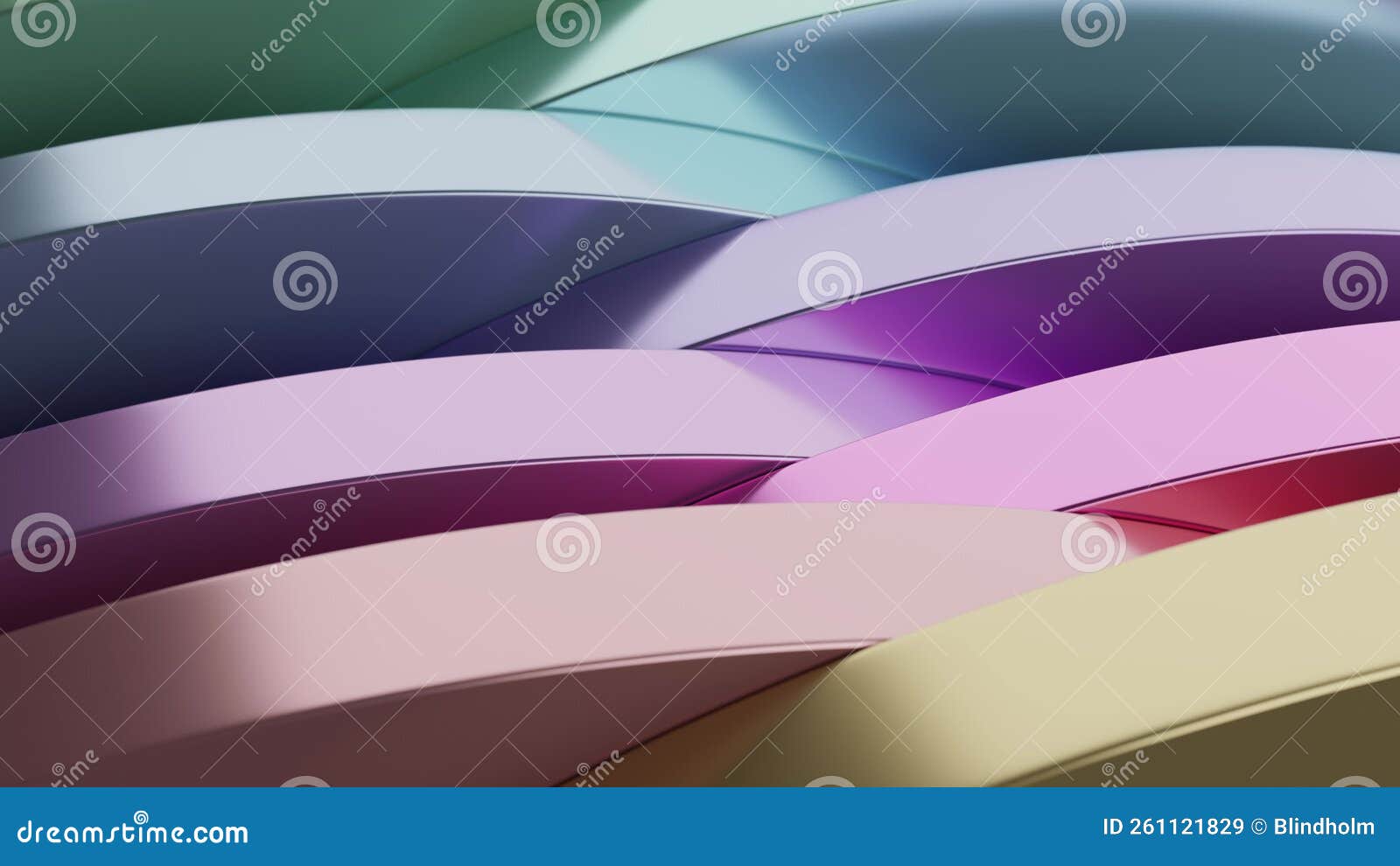 Colorful Pastel Looping Discs Animation Background Stock Video - Video ...