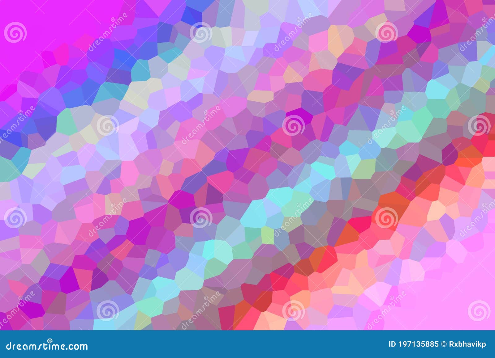 Colorful Pastel Low Poly Gradient Crystallize Background Illustration ...