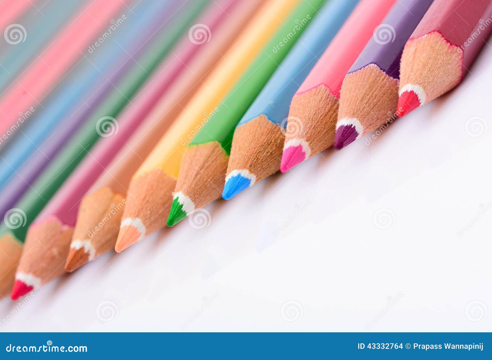 Colorful Pastel Pencil Stock Photography | CartoonDealer.com #43332764