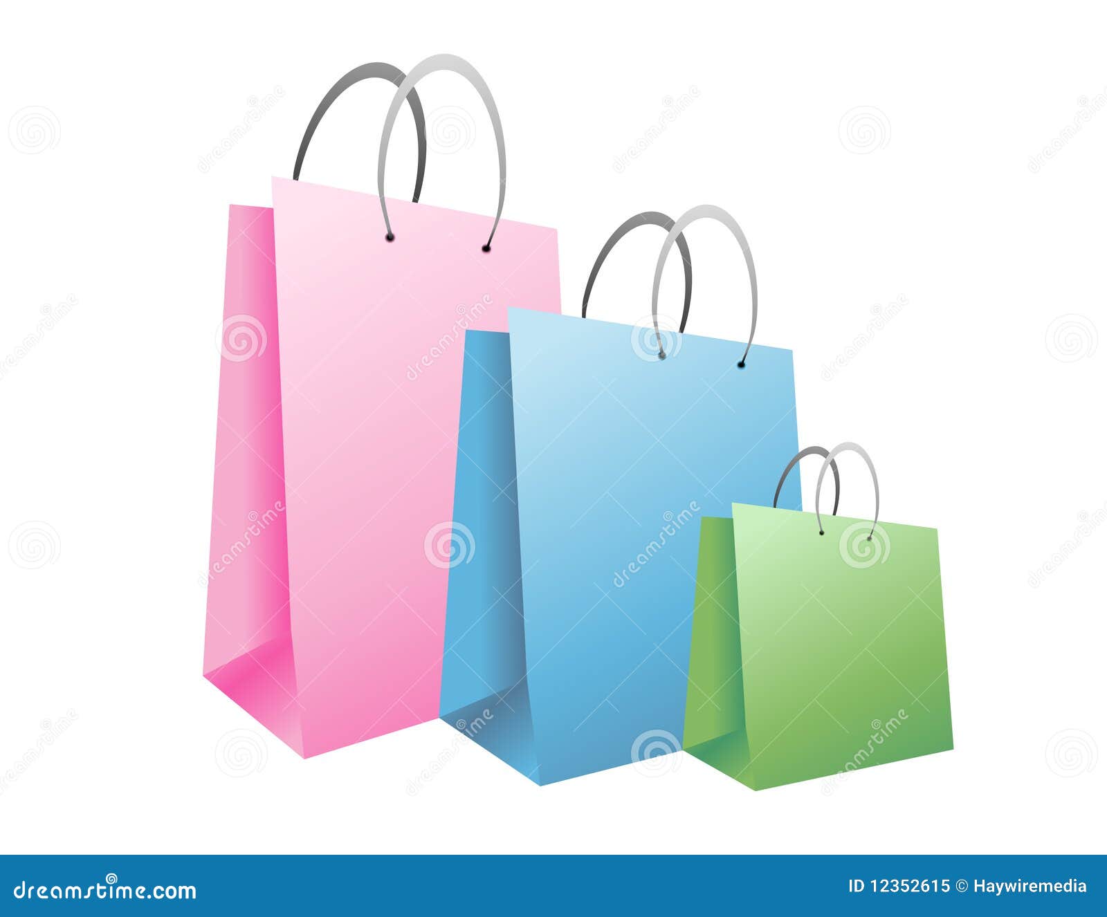 Colorful Pastel Shopping Bags Stock Vector - Illustration of customer ...