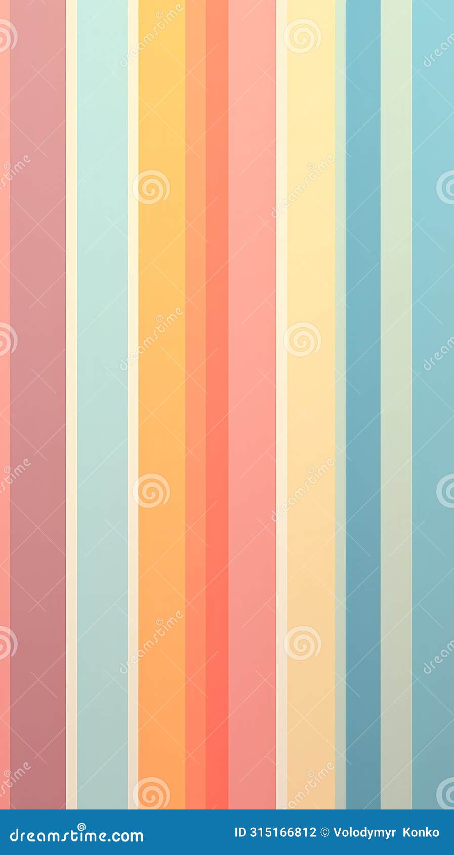 Colorful Pastel Vertical Striped Wallpaper Stock Photo - Image of ...