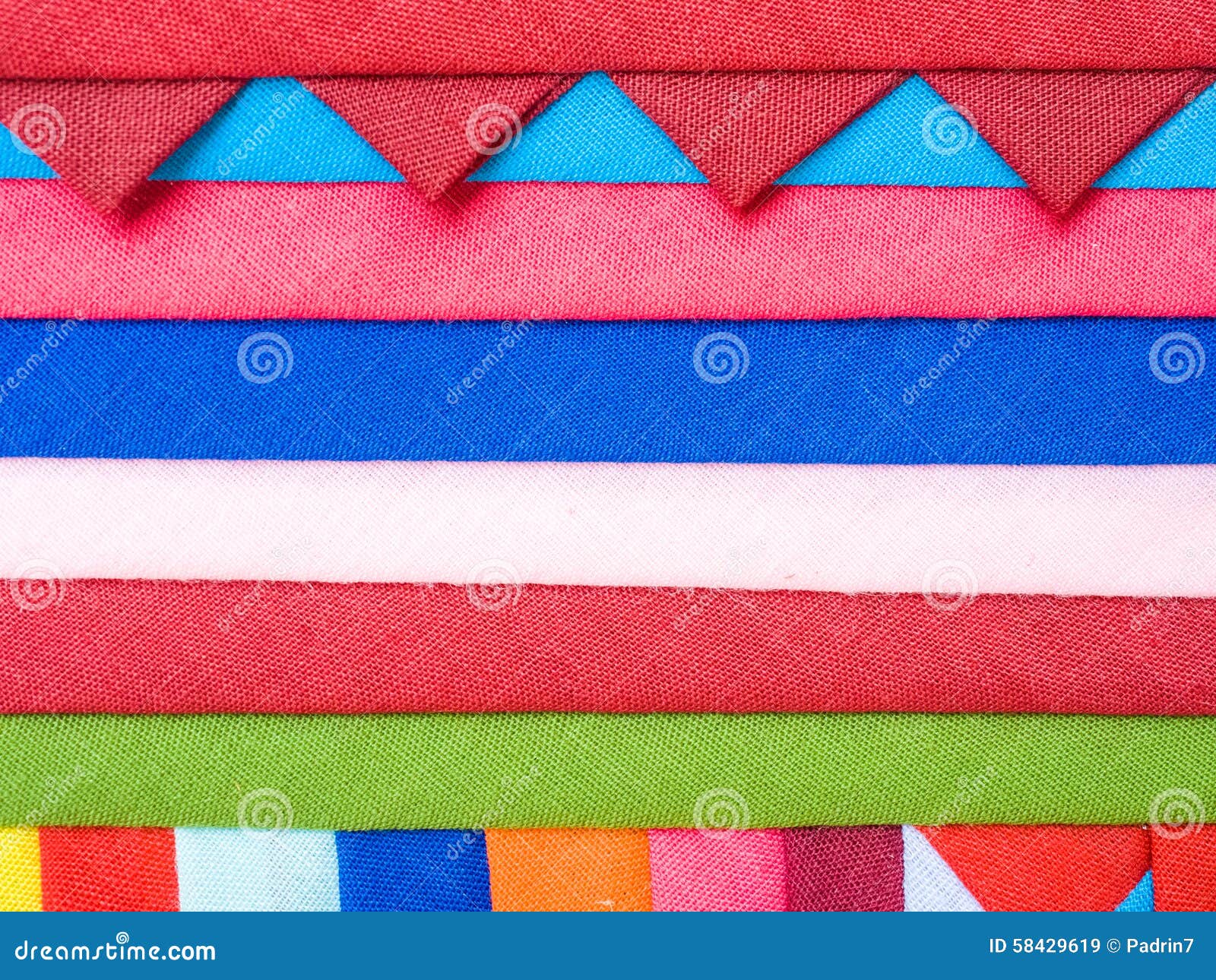 Colorful Patchwork Fabric Background Stock Image - Image of background ...