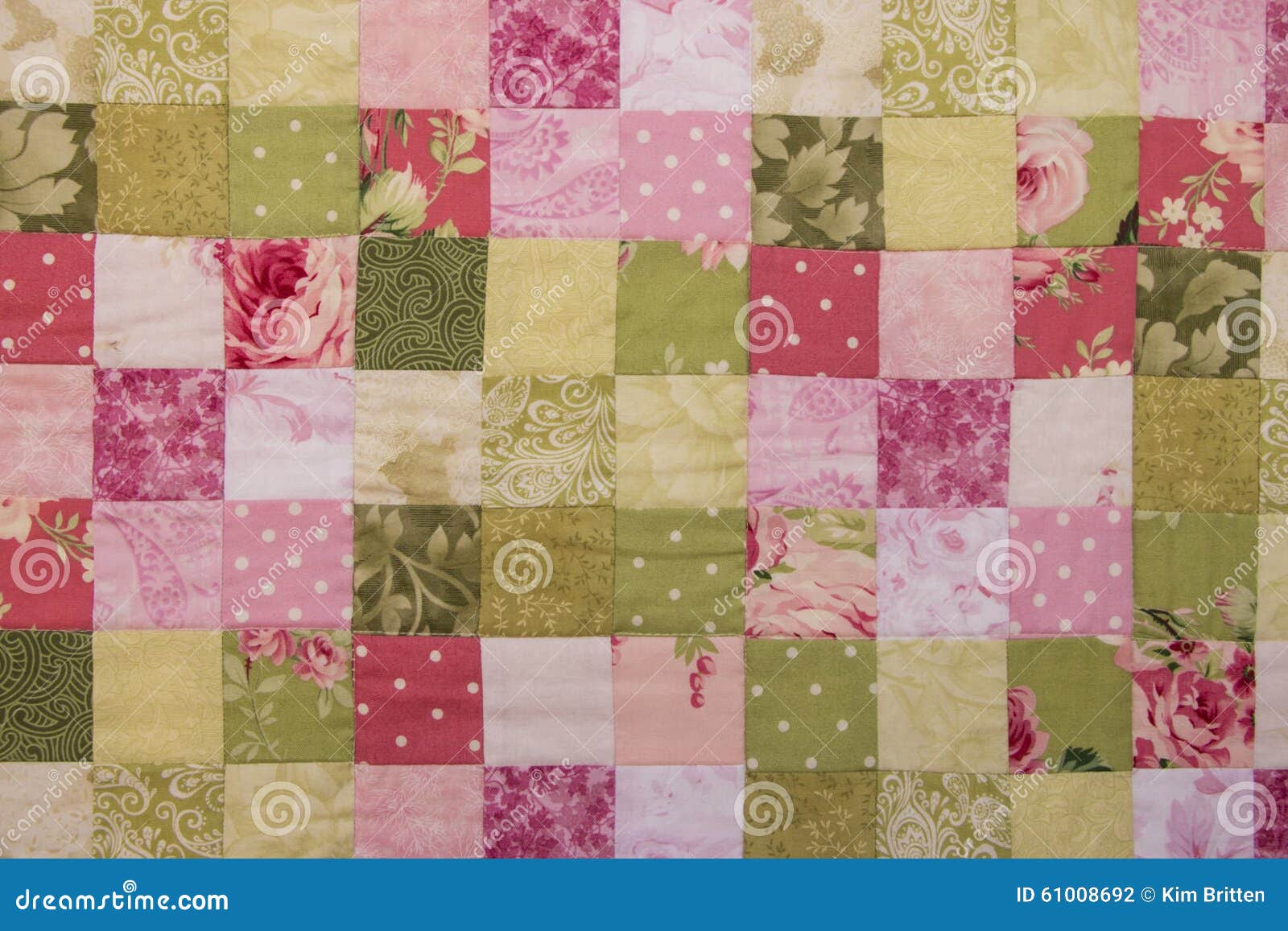 A colorful patchwork quilt stock photo. Image of stitching - 61008692