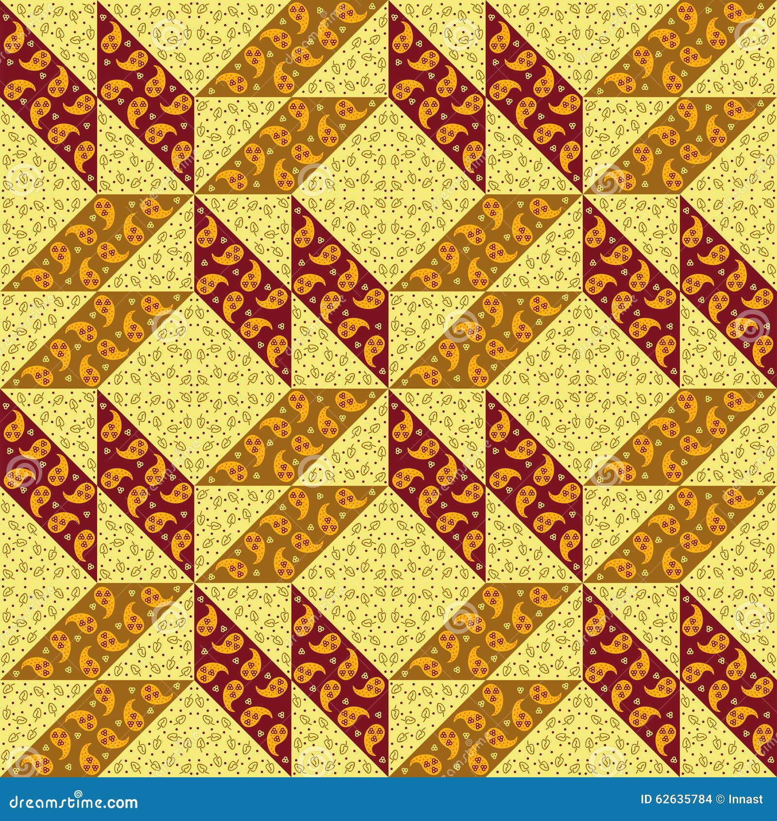 Colorful Patchwork Seamless Background Stock Illustration ...