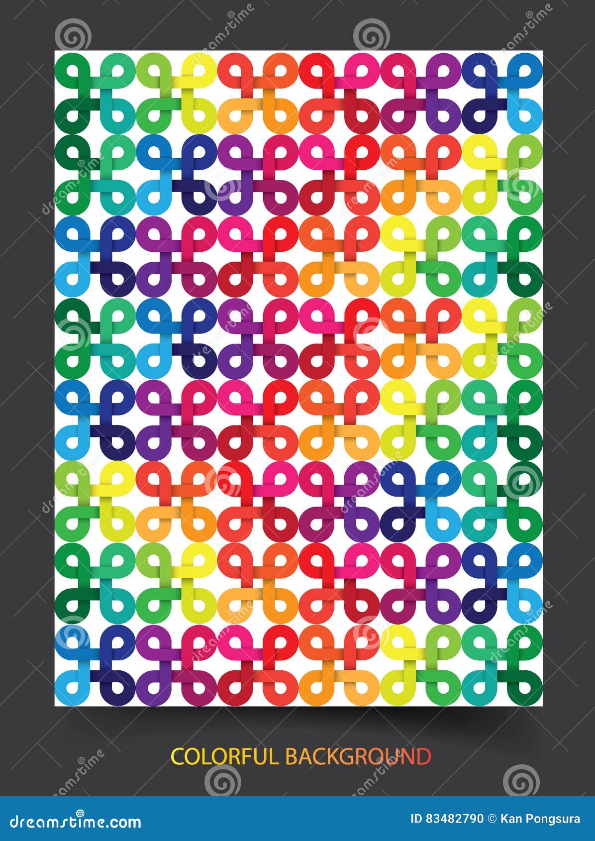 Colorful Pattern Abstract Background Stock Vector - Illustration of ...