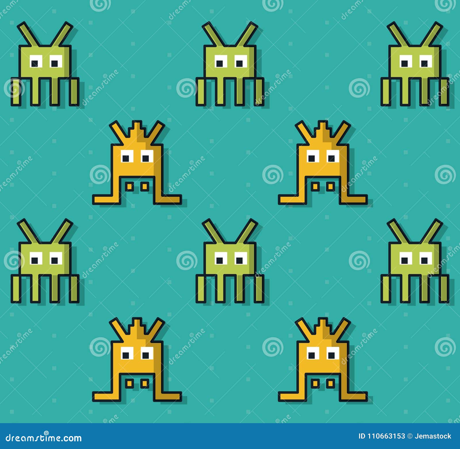 Colorful 3d Spatial Lattice Covering, Complicated Op Art Background ...