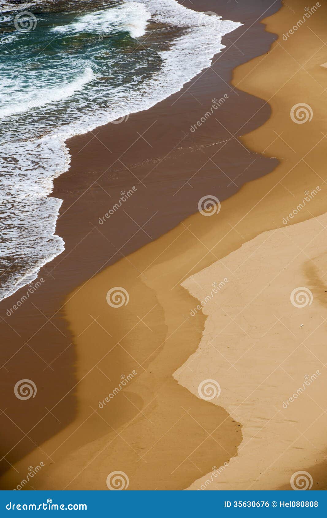 Colorful Pattern on the Beach Stock Photo - Image of australian, lines ...
