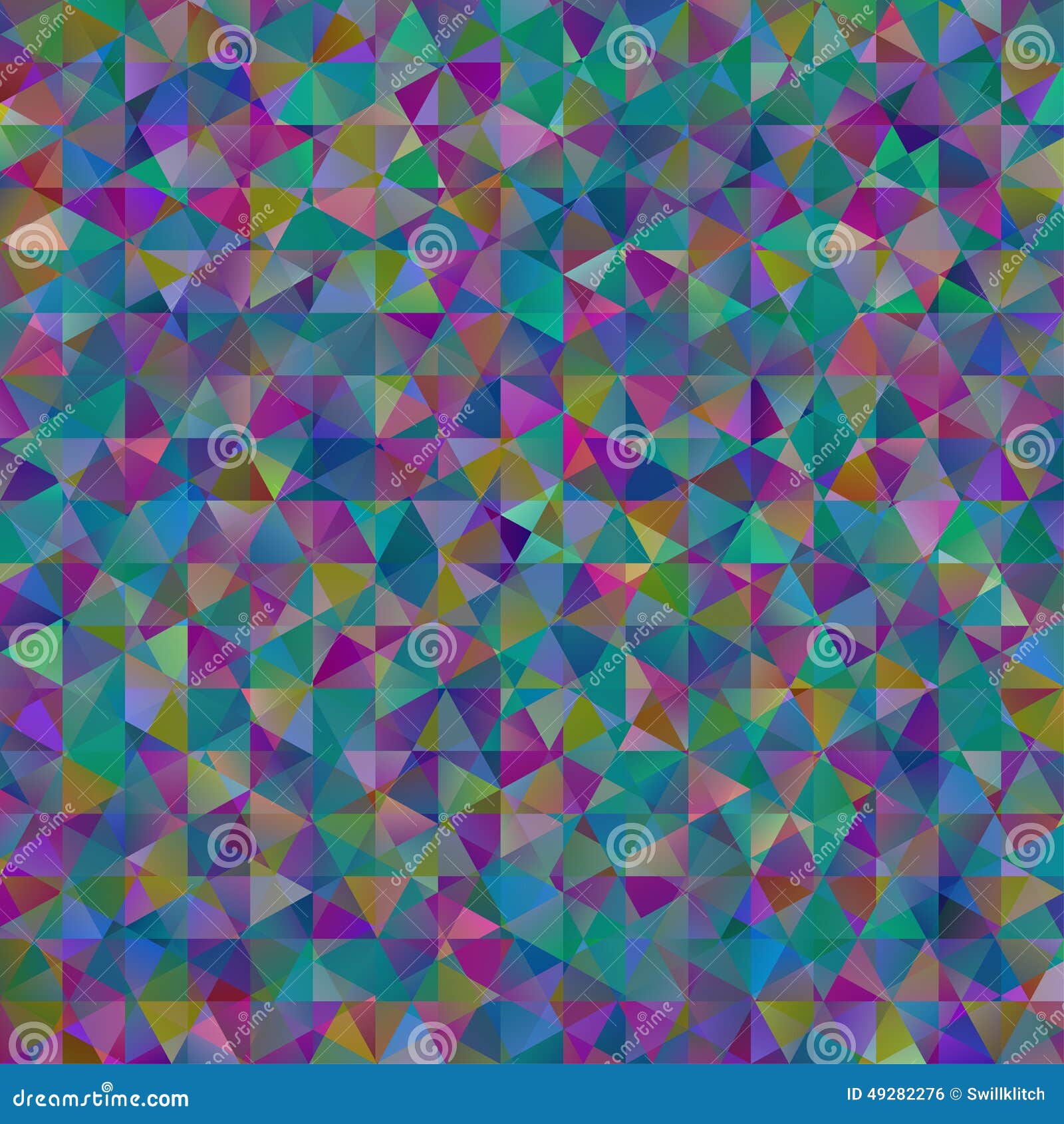 Colorful Pattern with Chaotic Triangles Stock Vector - Illustration of ...