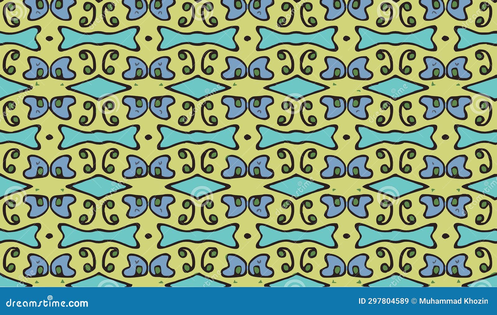 Unique and Nice Design Pattern with Full Color for Background and Motif ...