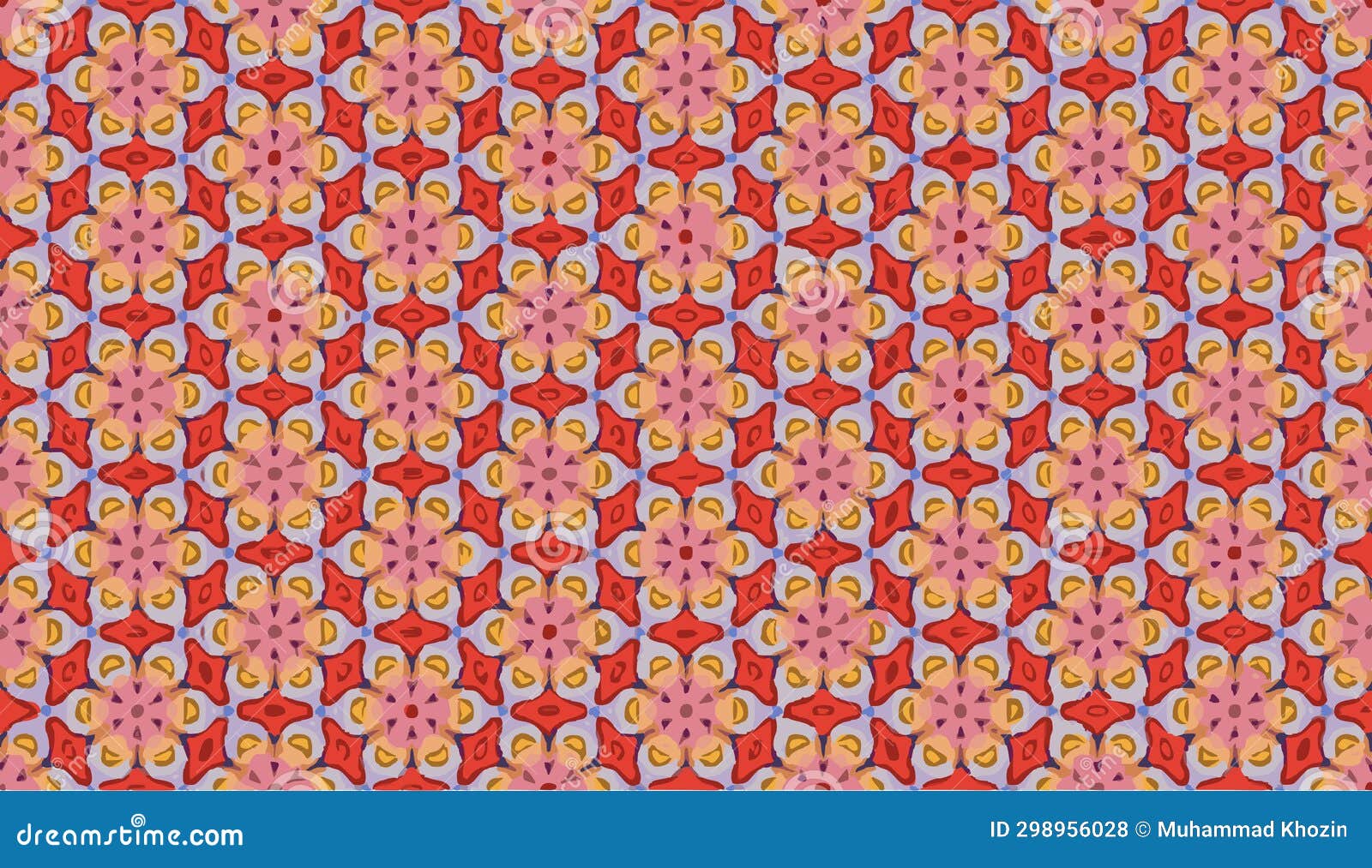 Unique and Nice Design Pattern with Full Color for Background and Motif ...