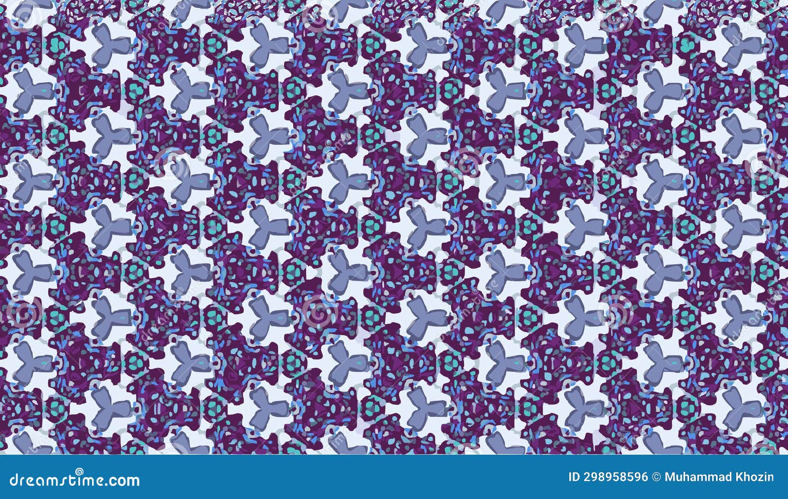 Unique and Nice Design Pattern with Full Color for Background and Motif ...