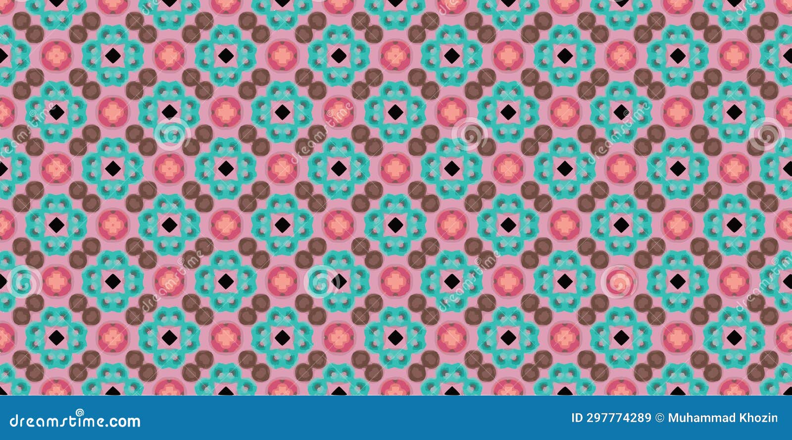Unique and Nice Design Pattern with Full Color for Background and Motif ...