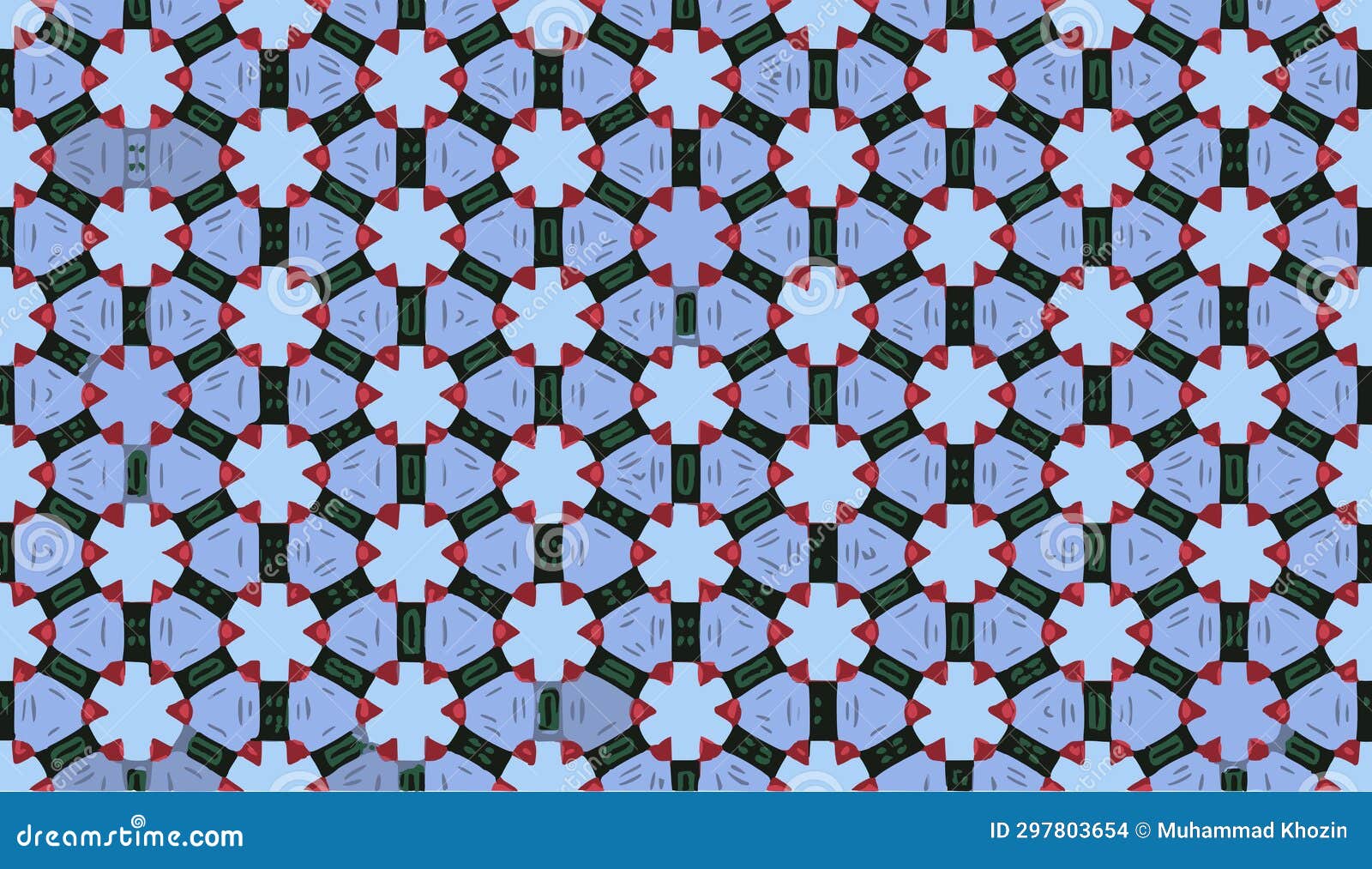 Unique and Nice Design Pattern with Full Color for Background and Motif ...