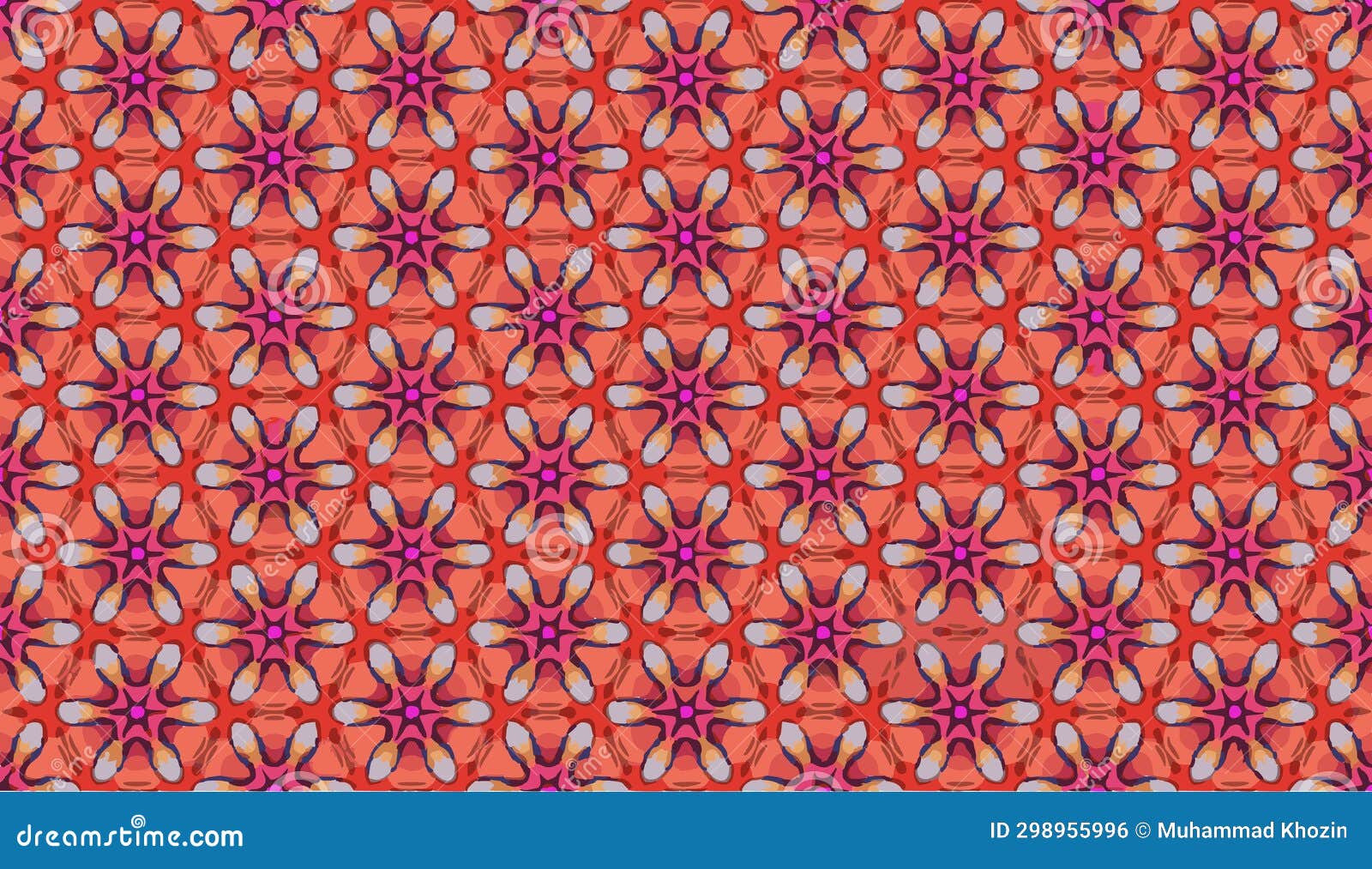 Unique and Nice Design Pattern with Full Color for Background and Motif ...