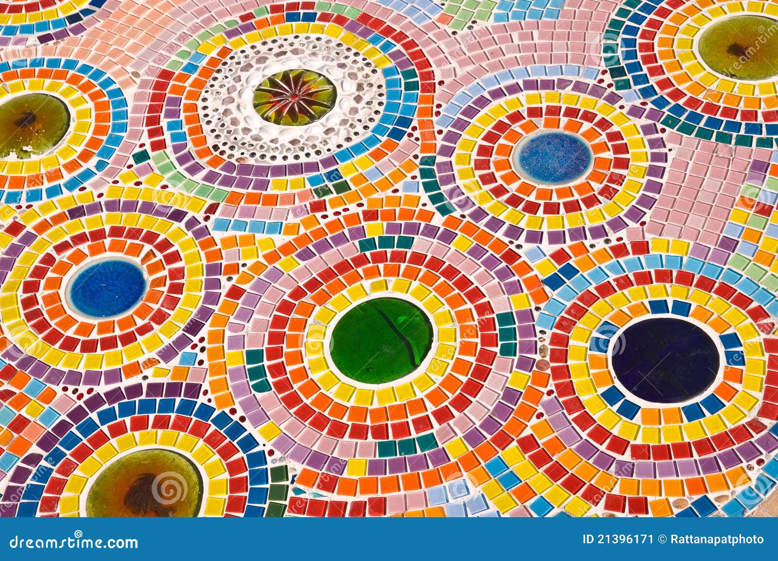 Colorful Pattern of the Floor Stock Image - Image of seamless ...