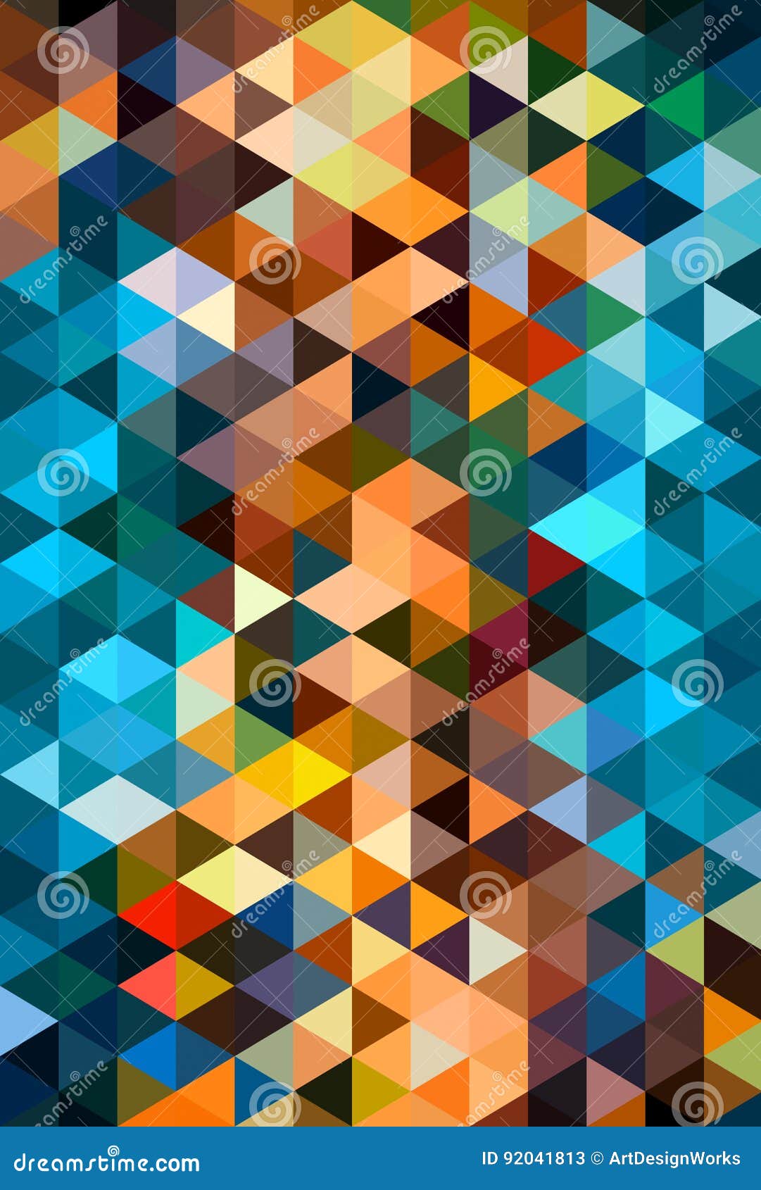 Colorful pattern stock illustration. Illustration of elegant - 92041813