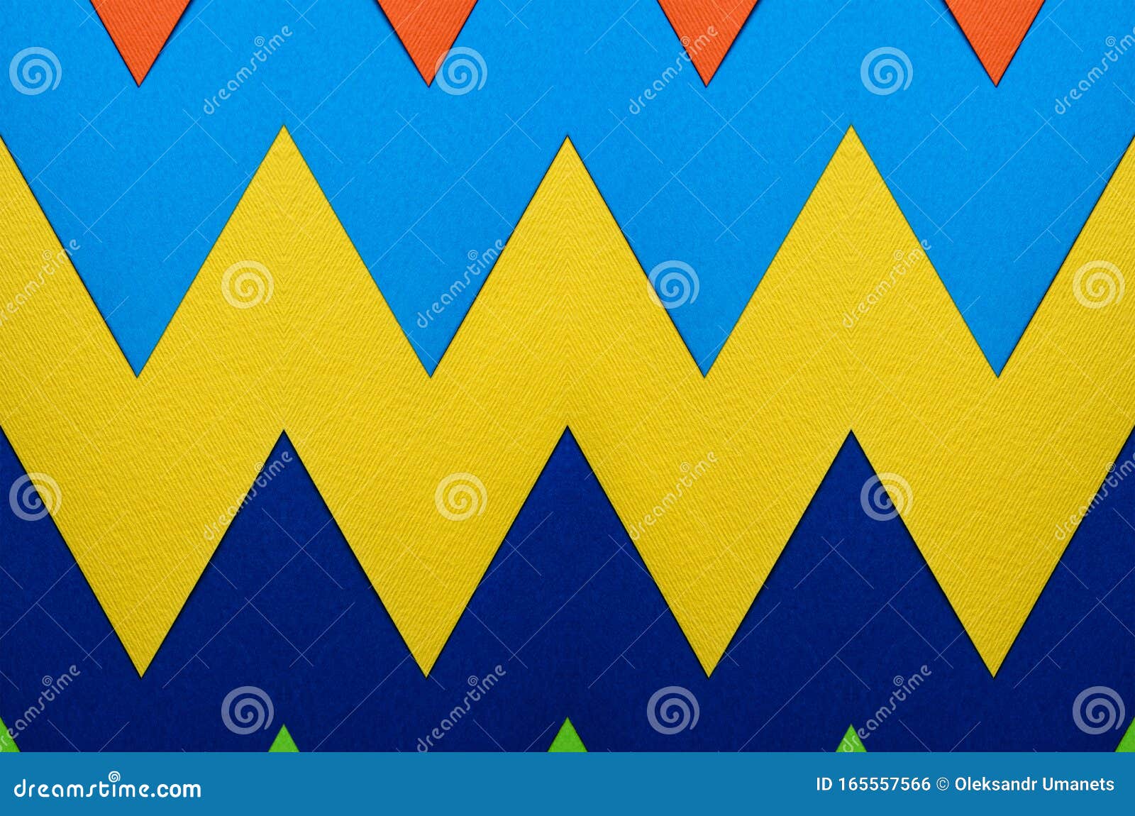 A Colorful Pattern of Multi-colored, Repeating Geometric Shapes Stock ...