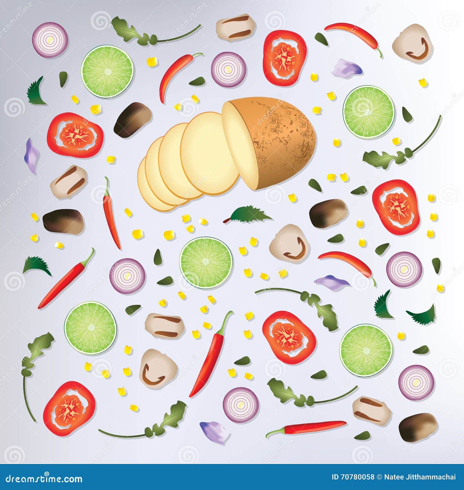 Corn Crake Crex Crex In The Field. Vector Silhouette | CartoonDealer ...