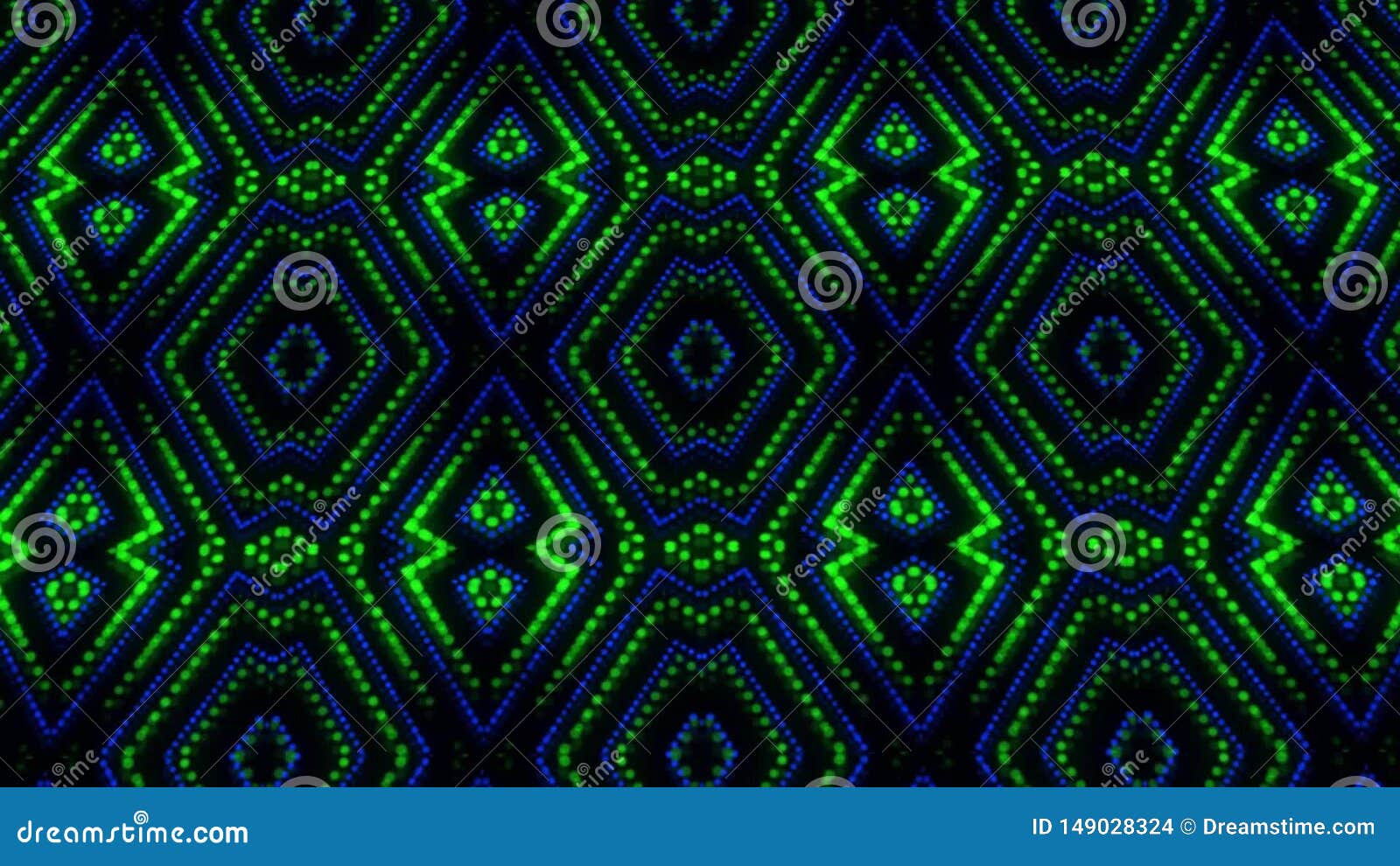 Colorful Pattern with Several Shining Stock Footage - Video of effect ...