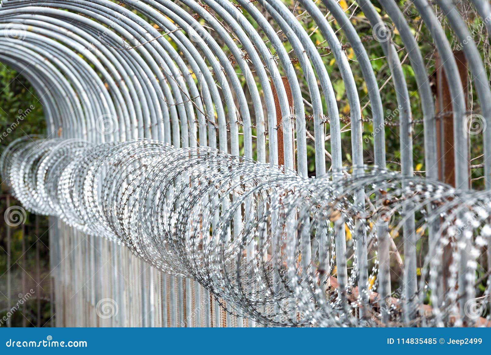 Colorful Patterns of Barbed Wire. Stock Image - Image of pipe, patterns ...