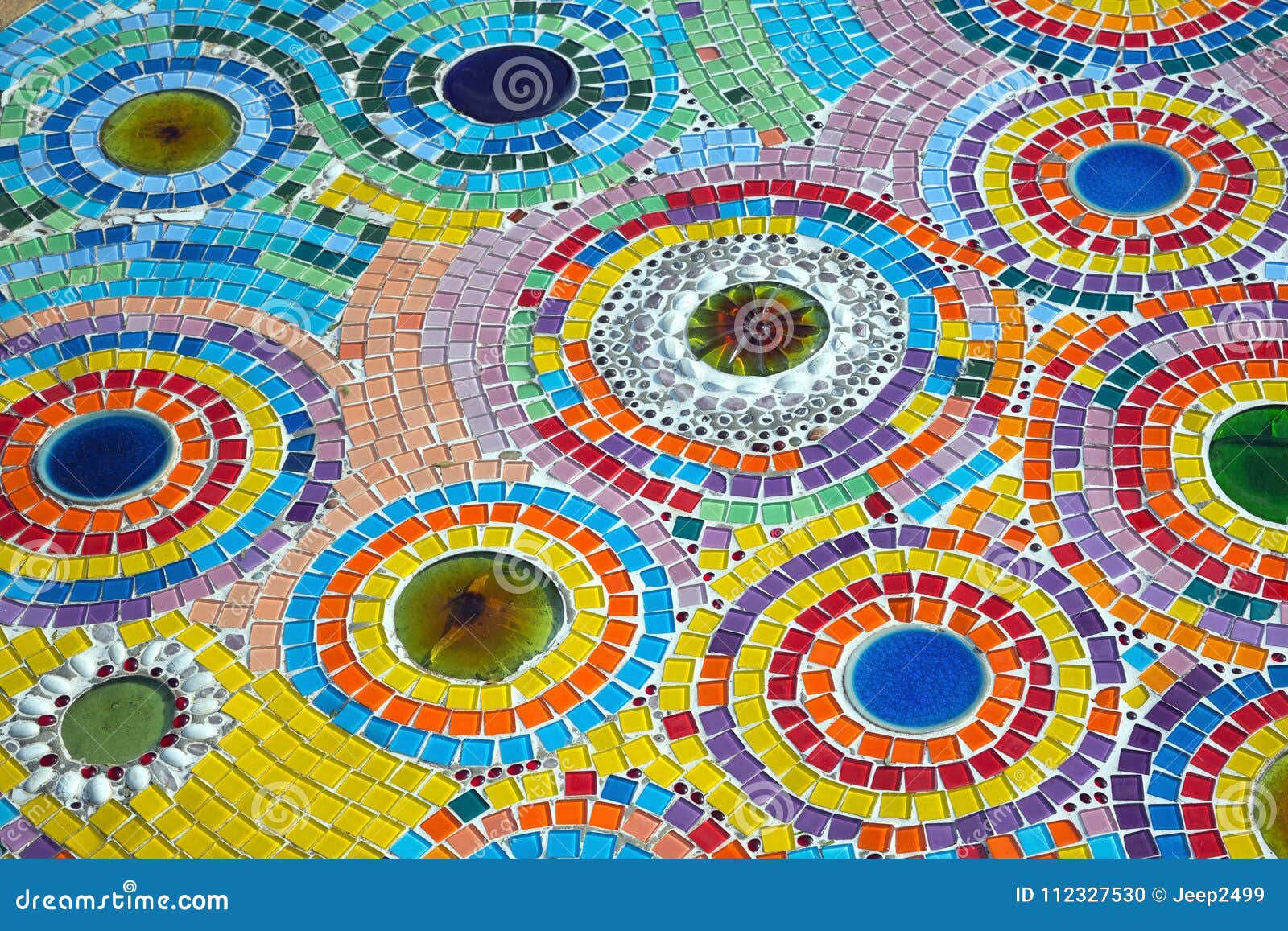 Colorful Patterns of Beautiful Ceramics. Stock Photo - Image of ...
