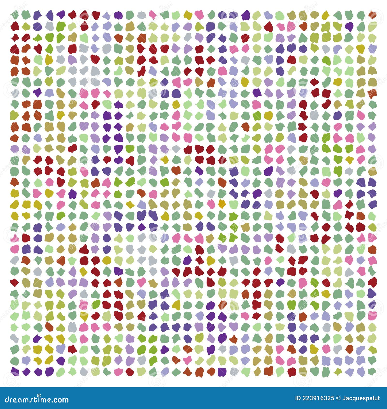 Color Spots on a White Background Stock Vector - Illustration of ...