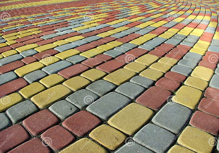 Colorful pavement stock photo. Image of bumpy, color - 27267372