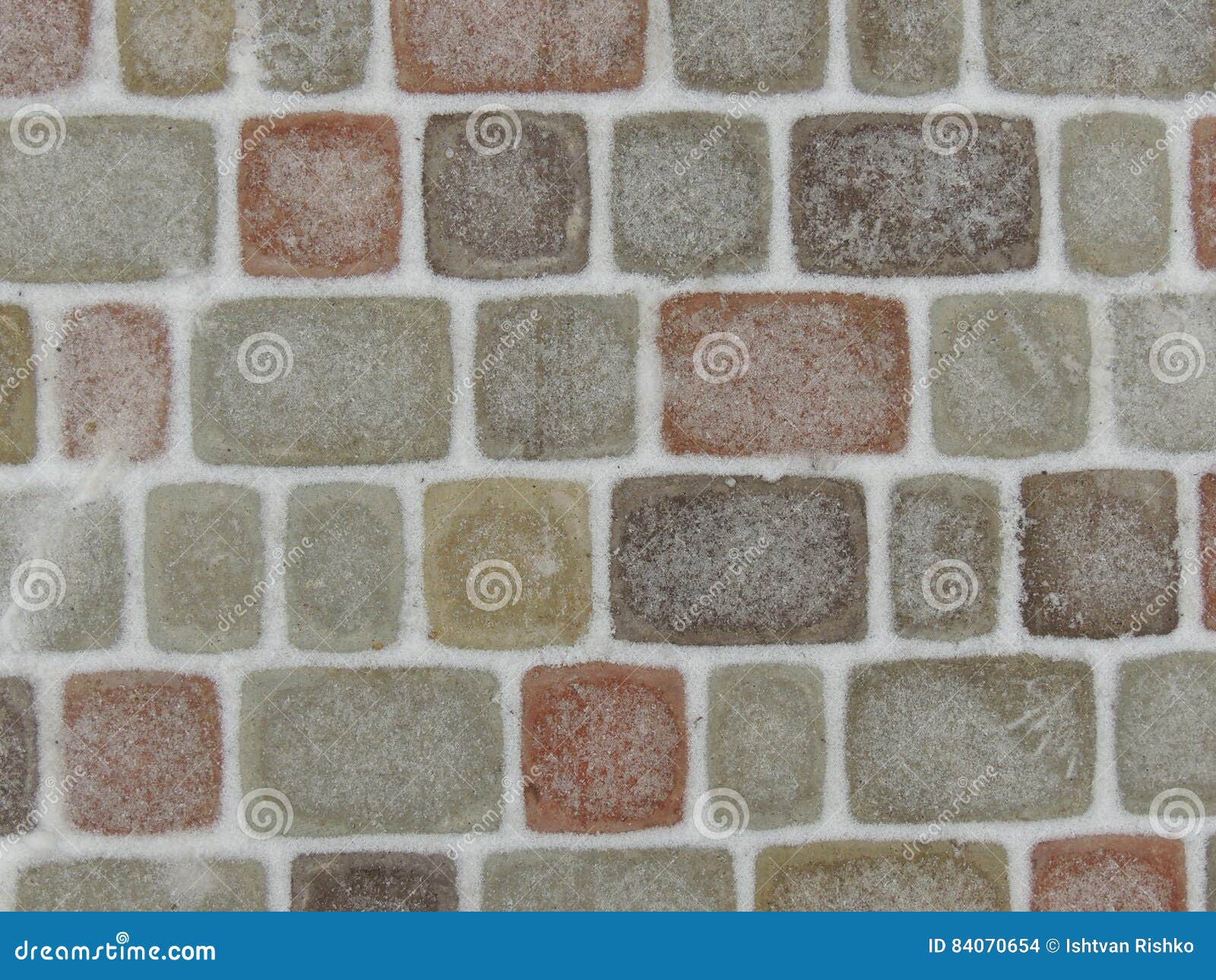 Colorful Paving Stone Background Stock Photo - Image of lines, rough ...