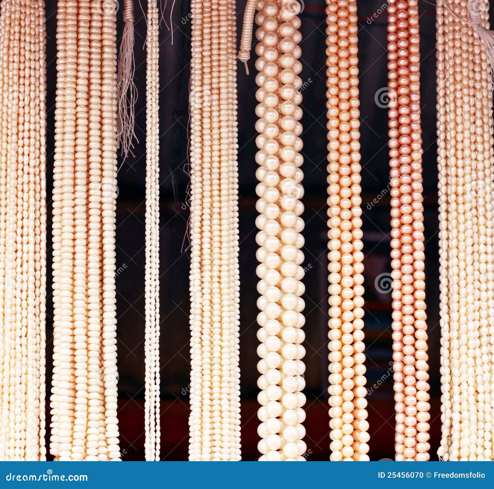Colorful pearl strings stock photo. Image of jewel, luxury - 25456070