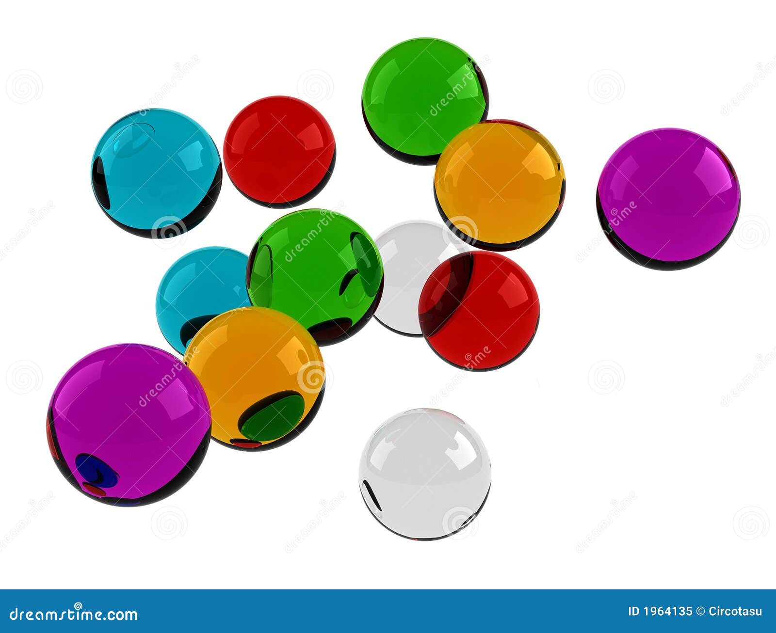 Colorful Pearls Royalty Free Stock Photo - Image: 1964135