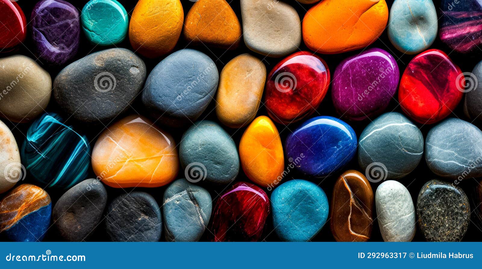Colorful Pebbles Background. Colorful Pebbles Background. Stock ...