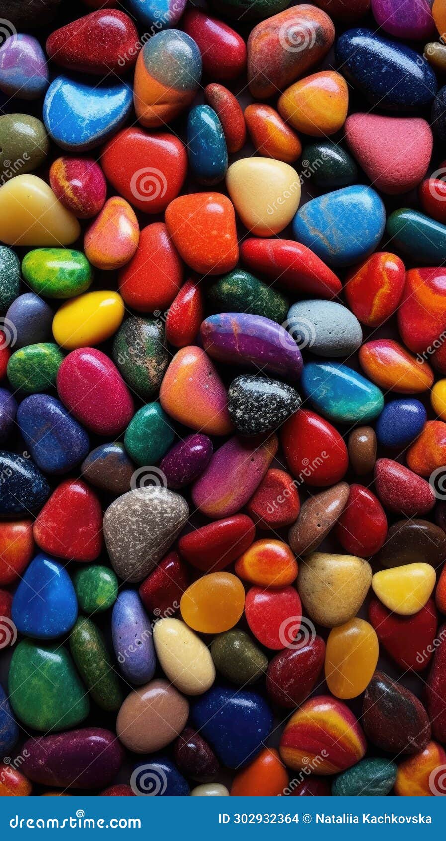 Colorful Pebbles Background Stock Illustration - Illustration of macro ...