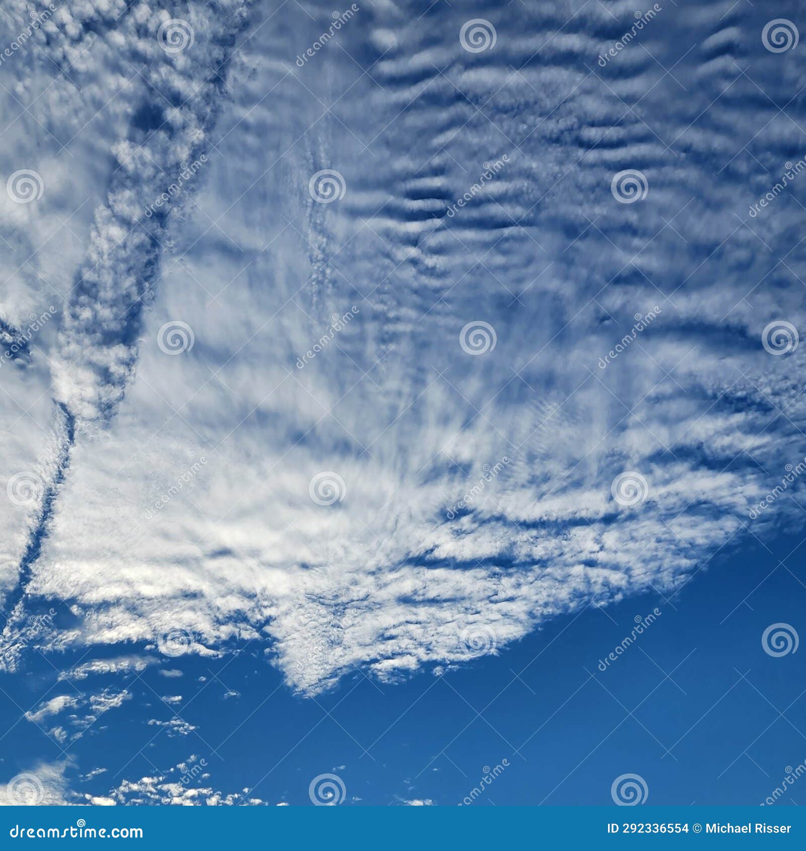 Colorful Peculiar Unusual and Strange Cloud Patterns Stock Photo ...
