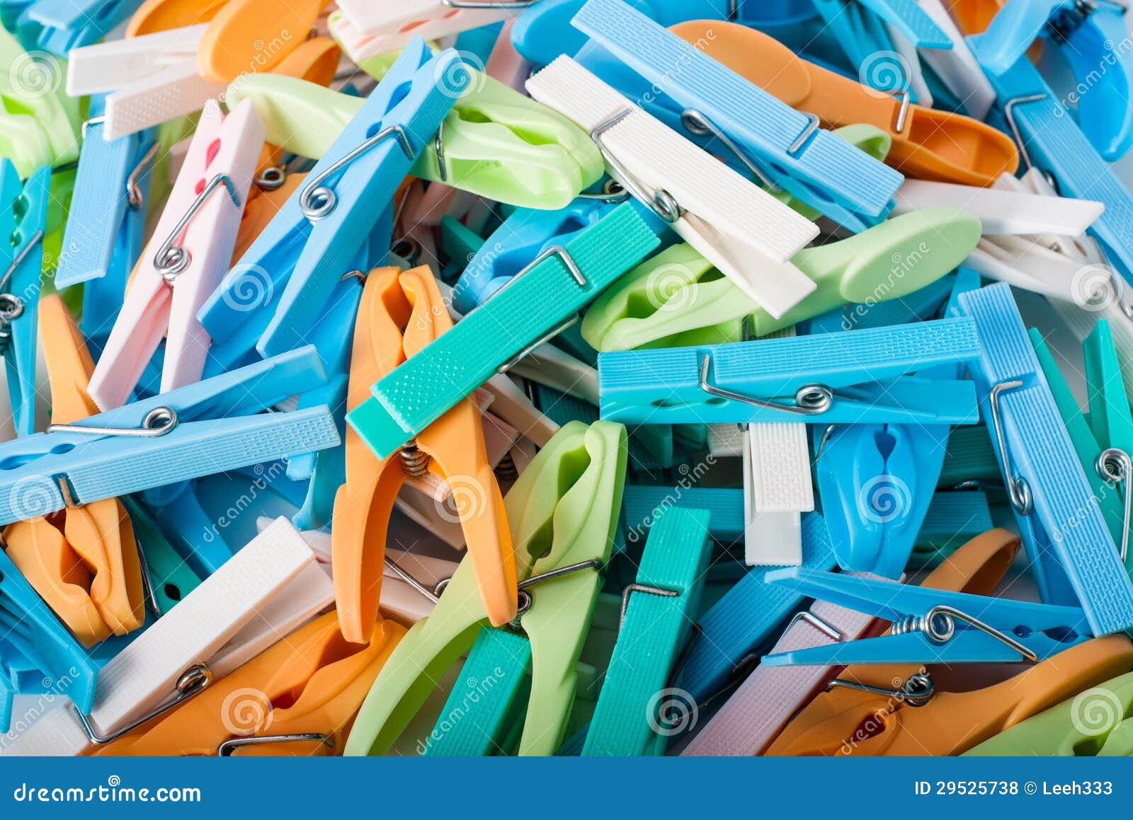 Colorful Pegs stock photo. Image of clip, orange, hanging - 29525738