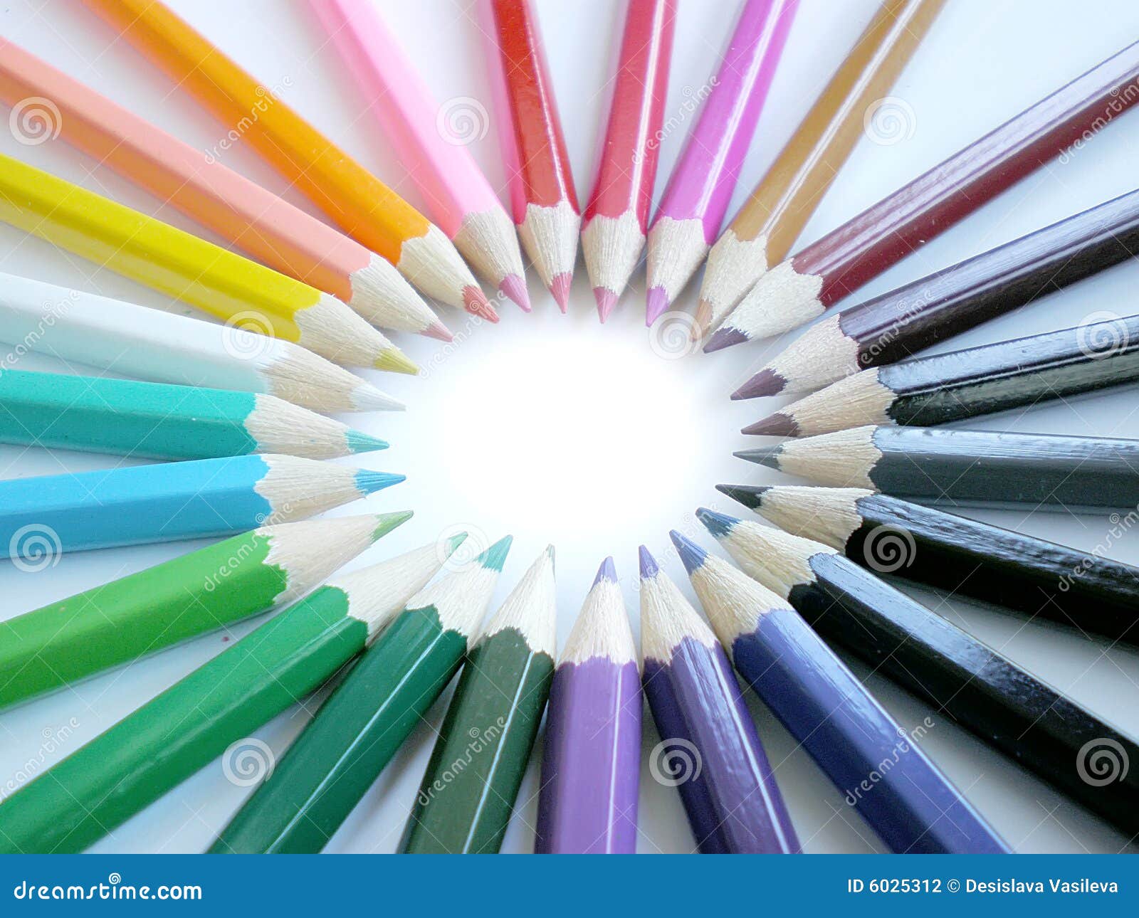 Colorful pencils stock photo. Image of artistically, concept - 6025312